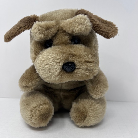 Unbranded | Toys | Wrinkles Bulldog Dog 8 Inch Brown Sitting Vintage ...